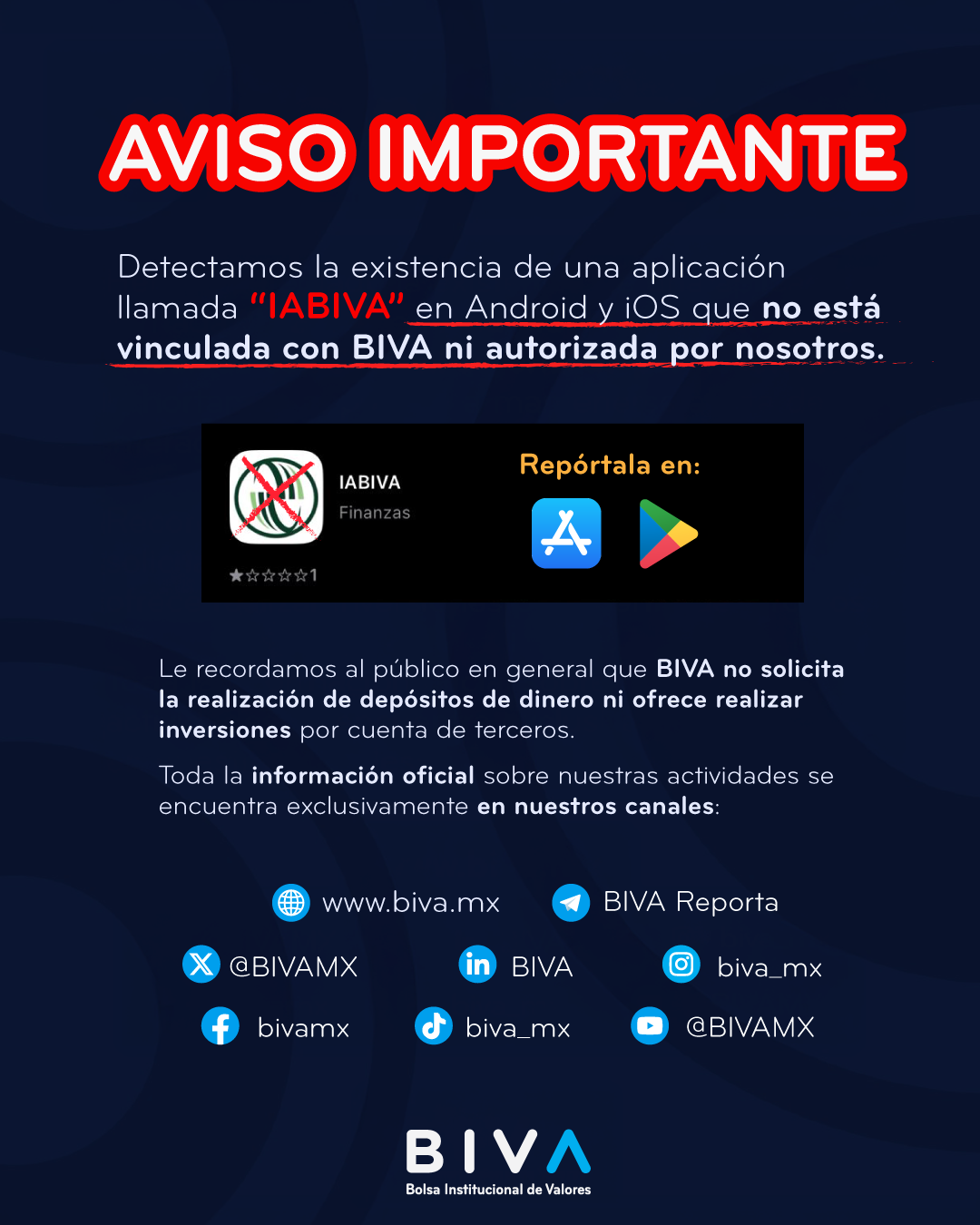 Portal BIVA - Bolsa Institucional de Valores